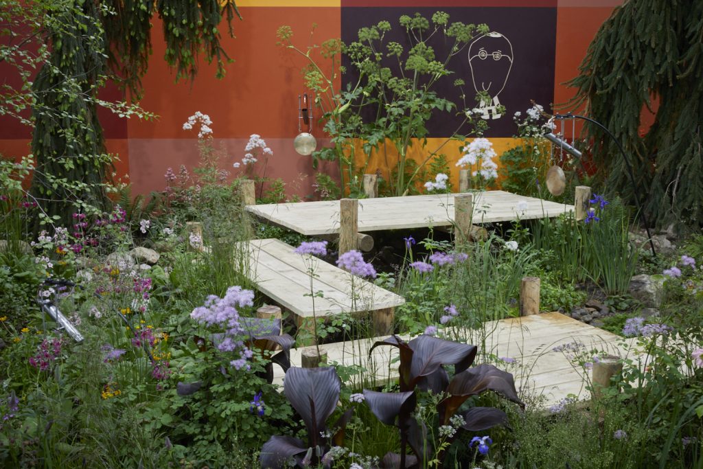 Teapot Trust art therapy garden - The British Association Of Art Therapists